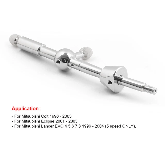 RACING SHORT THROW Shifter for Mitsubishi Lancer Evolution EVO 5-Speed ...