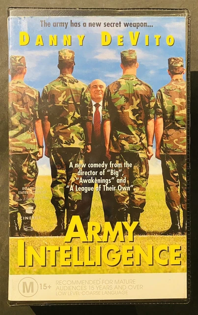 ARMY INTELLIGENCE (1994) Aka Renaissance Man Vhs Clamshell - Danny ...
