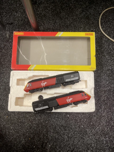 HORNBY RAILROAD CLASS 43 Train Pack Virgin Livery £83.91 - PicClick UK
