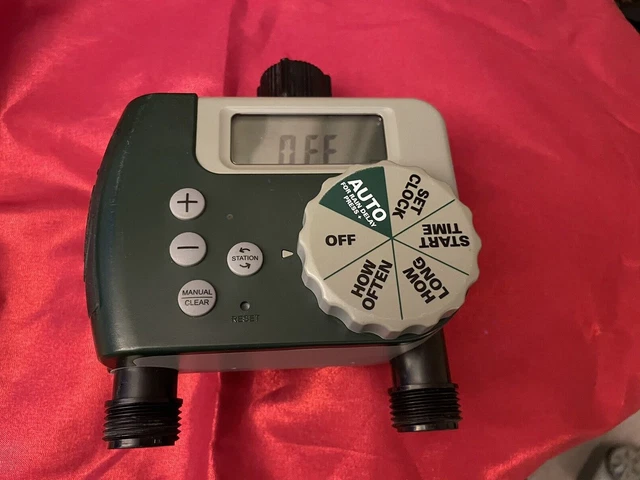 ORBIT 58910 2 Outlet Programmable Hose Faucet Timer OPEN BOX $30.00 ...