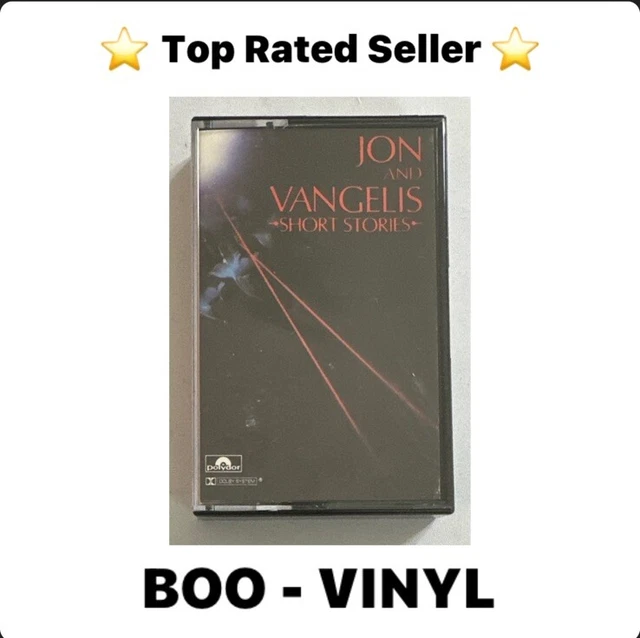 JON AND VANGELIS-SHORT Stories Cassette Tape Electronic EX / M ...