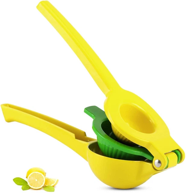ALUMINUM ALLOY 2-IN-1 Citrus Juicer - Ergonomic Manual Lemon Lime ...