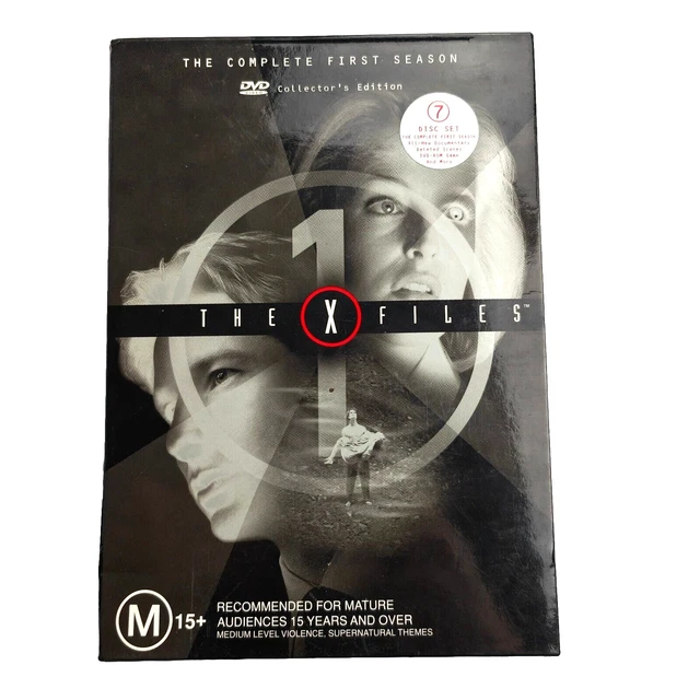 THE X FILES COMPLETE SEASON 1 DVD 7-Disc Box Set - FBI Drama Aliens ...
