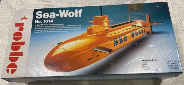 RC SUBMARINE ROBBE Sea-Wolf No 1014 - Boxed - New other £199.00 ...