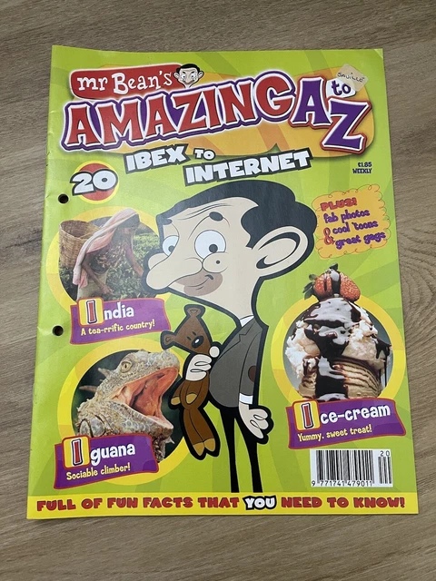MR BEAN’S AMAZING A to Z Magazine - Issue 20 - Ibex to Internet £3.00 ...