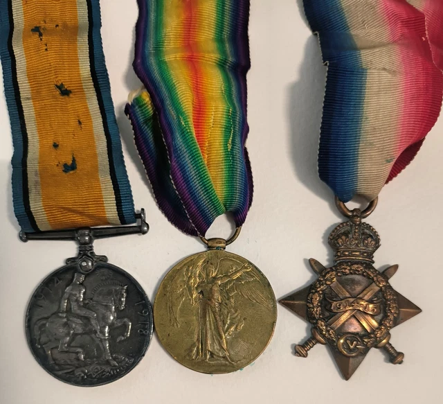 WW1 BRITISH ARMY Trio 1914/15 Star BWM Victory Medal £52.00 - PicClick UK