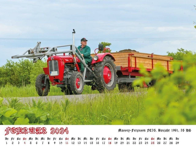 FRANK POMMER | Faszination Schlepper Kalender 2024 | Kalender | Deutsch ...