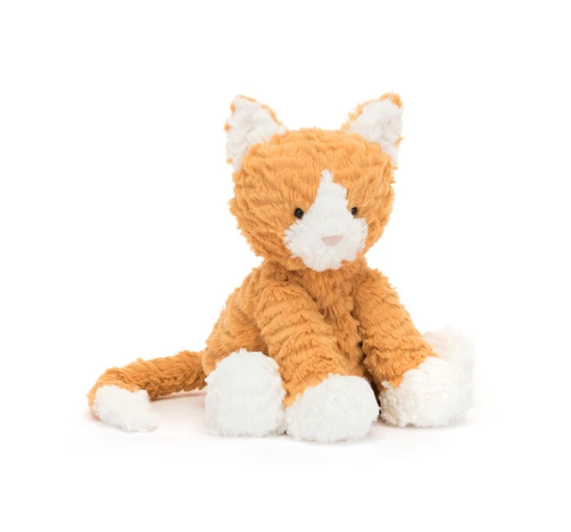 JELLYCAT FUDDLEWUDDLE GINGER Cat - BNWT £65.00 - PicClick UK
