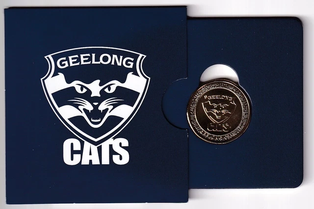 AUSTRALIAN: 2023 $1 Afl Team Geelong Cats Unc Coin EUR 7,38 - PicClick IT
