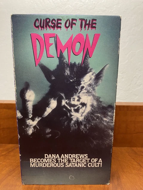 CURSE OF THE Demon (VHS, 1994) horror cult $20.99 - PicClick