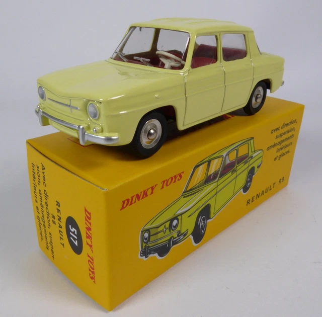 RENAULT R8 - DINKY TOYS DeAGOSTINI VOITURE MINIATURE MODEL CAR 517 EUR ...
