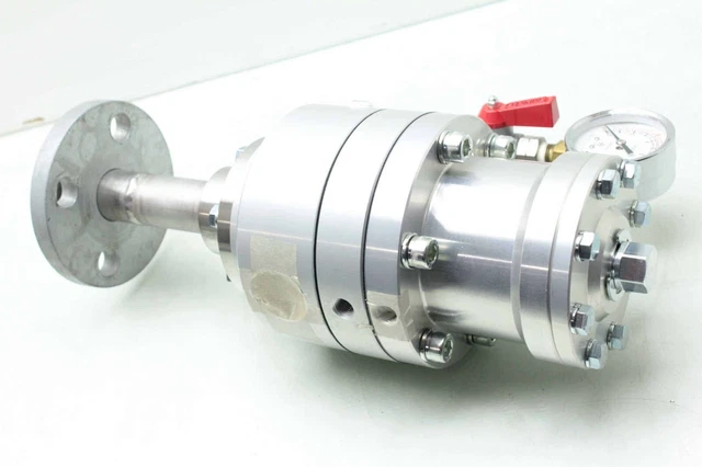 CUSTOM ULTRA HIGH Vacuum Spring Loaded Pressure Relief / Safety Valve ...