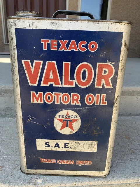 VINTAGE TEXACO OIL Can Motor Oil Texaco Can $150.00 - PicClick CA