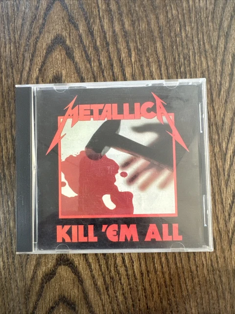 RARE METALLICA KILL Em All Original 1983 Megaforce Records 1er CD de ...