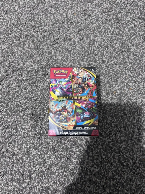 POKÉMON TCG: MEGA Evolution Booster Bundle 6 Packs | Brand New and ...