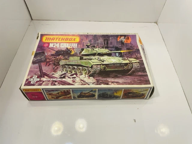 MATCHBOX 1/76 SCALE PK-79 M24 Chaffee Model Kit - Boxed £14.99 ...