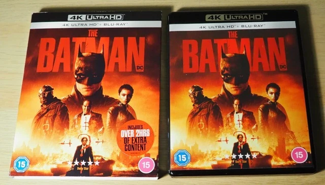 THE BATMAN 4K UHD Blu-ray 3 Discs in Slipcase £10.99 - PicClick UK