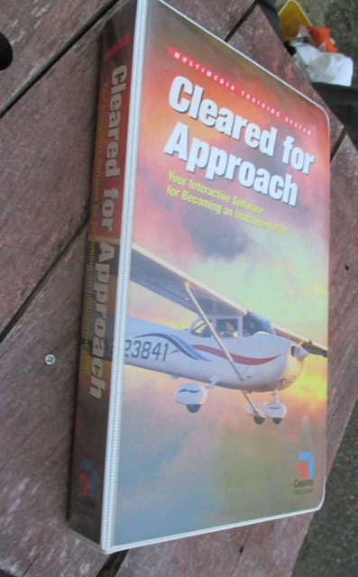CLEARED FOR APPROACH& Cessna Multimedia Course CDs $19.99 - PicClick
