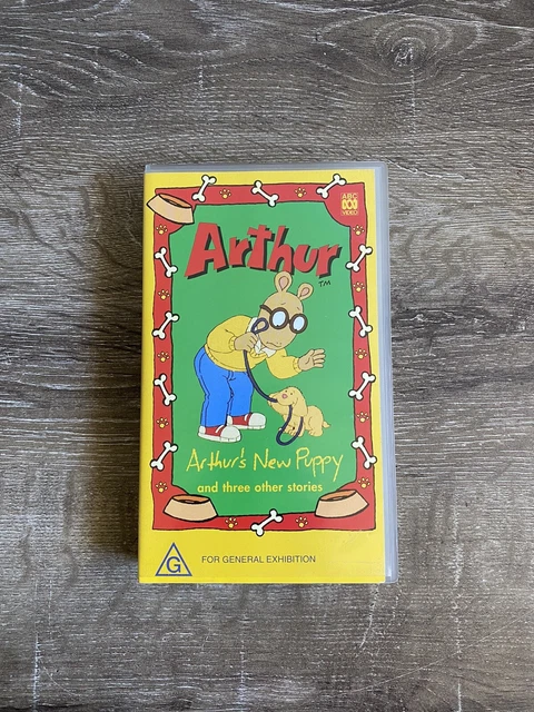 ARTHUR’S NEW PUPPY (VHS, 1999) ABC Kids RARE Video Tape - 4 Episodes £ ...