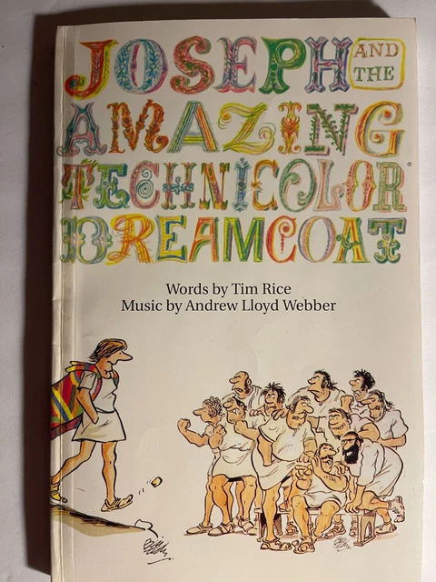 JOSEPH & THE Amazing Technicolor Dreamcoat Sheet Music Book 1991 Hal ...