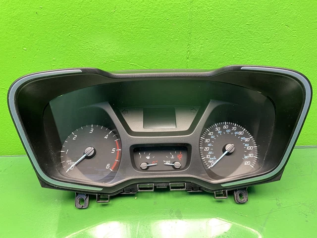 FORD TRANSIT CUSTOM 2.0 Speedo Instrument Cluster Clock set 14-21 GK2T ...