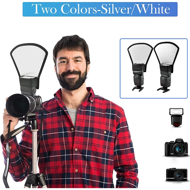 Photography Flash Lens Diffuser Reflector Flash Diffuser Softbox For Camera Uk £4 46 Picclick Uk