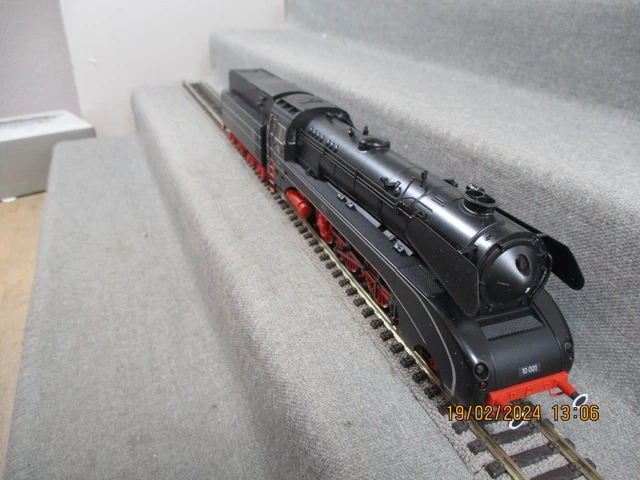 MÄRKLIN SPUR H0 37080 Schnellzug-Dampflok der DB BR 10 001 Digital MM in OVP 2 EUR 179,90 ...