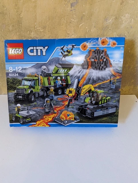 LEGO CITY: VOLCANO Exploration Base (60124) BOXED £90.00 - PicClick UK