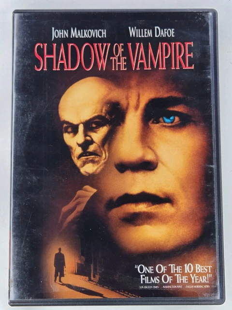 SHADOW OF THE Vampire DVD Region 4 (2000 horror drama) Willem Dafoe ...