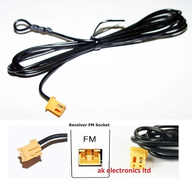 SONY FM ANTENNA for Audio HiFi CD Player System Radio Aerial+Plug fits ...