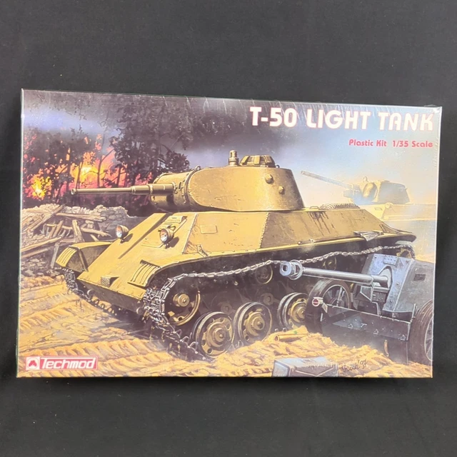 IMPORT KIT TECHMOD 3002 1/35 T50 Light Tank T50 light tank £167.16 ...