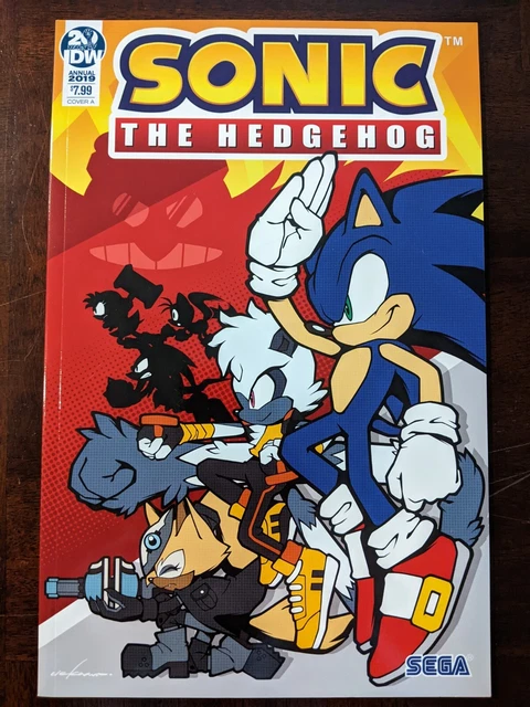 IDW SONIC THE Hedgehog Comic Annual 2019 Cover A Yuji Uekawa VF/NM EUR ...
