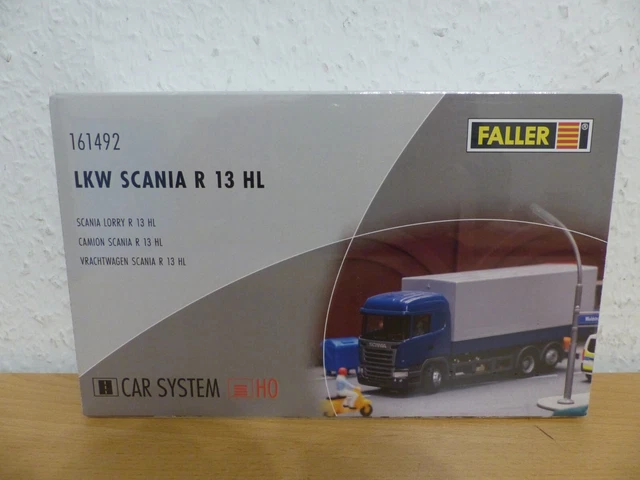 FALLER H0: 161492 Car - System: LKW Scania R 13 HL (Pritsche/ Plane ...
