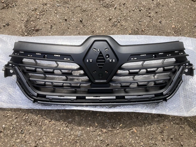 RENAULT KANGOO MK3 XFK Upper Front Grille Textured Matt Black 2021-On ...