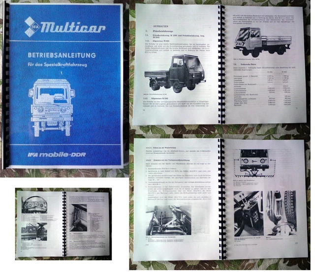 Technische Daten Multicar M25