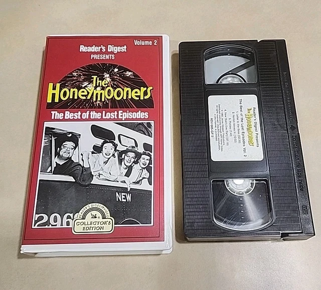 THE HONEYMOONERS VHS Collector’s Edition Lost Episodes Vol 2 Reader’s ...