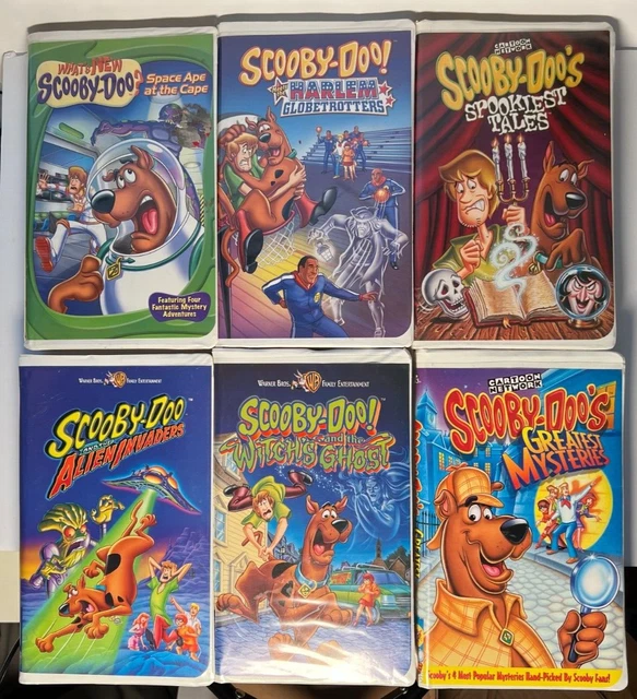 CLASSIC SCOOBY-DOO VHS Lot of 8 Cartoon Network Blockbuster Kids VTG ...