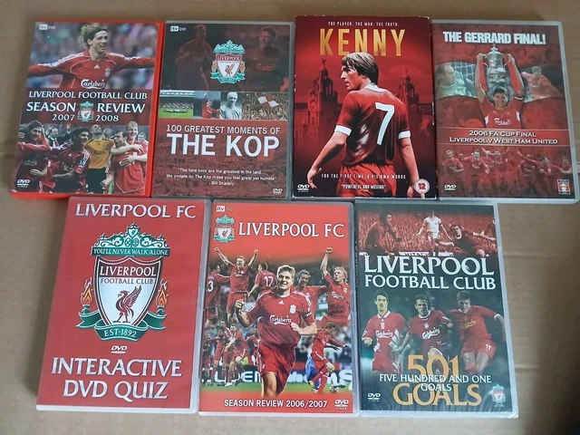 LIVERPOOL FOOTBALL CLUB LFC DVD Lot. 8 dvds. Some NEW £10.00 - PicClick UK