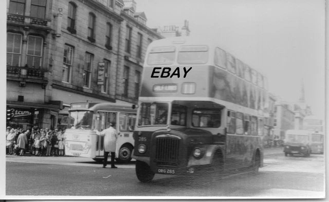 BUS PHOTO : ABERDEEN CORPORATION Daimler CVG6 ORG285 [285] £1.20 ...