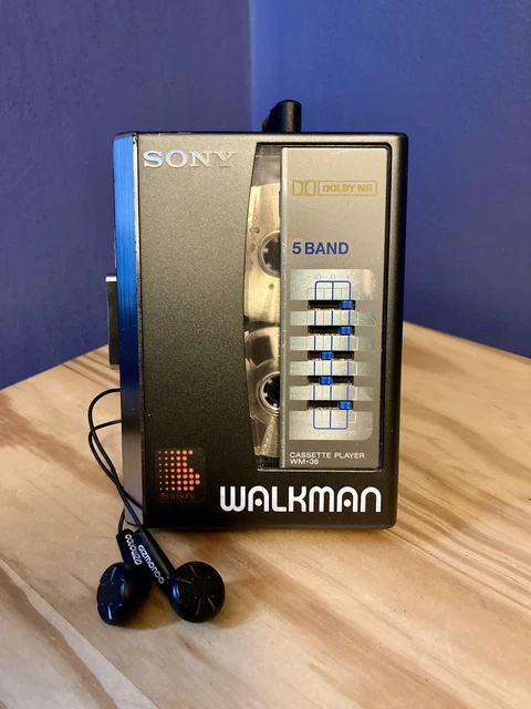 SONY WALKMAN WM-36 Cassette Player Serviced Fully Working Good ...
