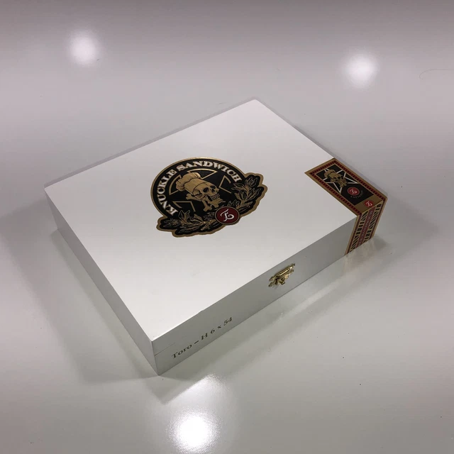 GUY FIERI KNUCKLE Sandwich Toro Empty Wooden Cigar Box 9x7x2 £14.24 ...