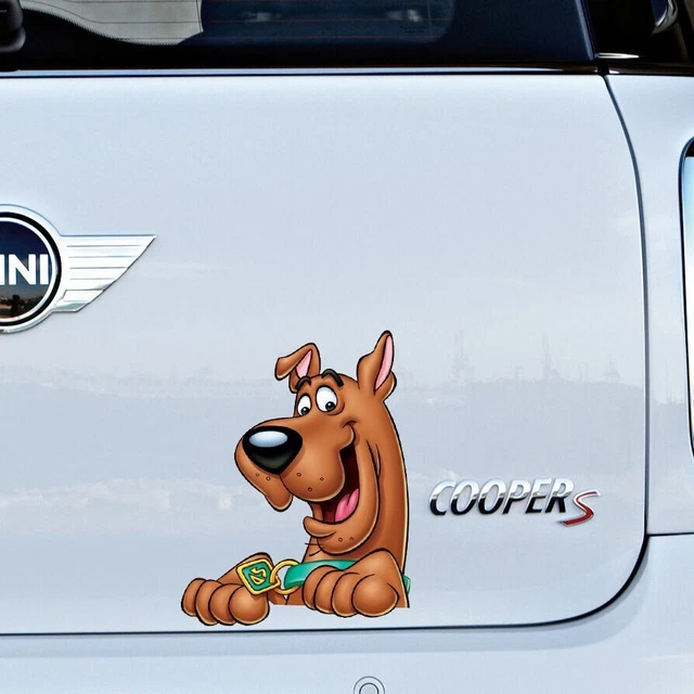 SCOOBY DOO FULL Colour Vinyl Decal Window Sticker Car Bumper Gift ...