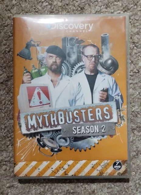MYTHBUSTERS SEASON 2 DVD Boxset Discovery Channel Series 2 (7-Disc Set ...