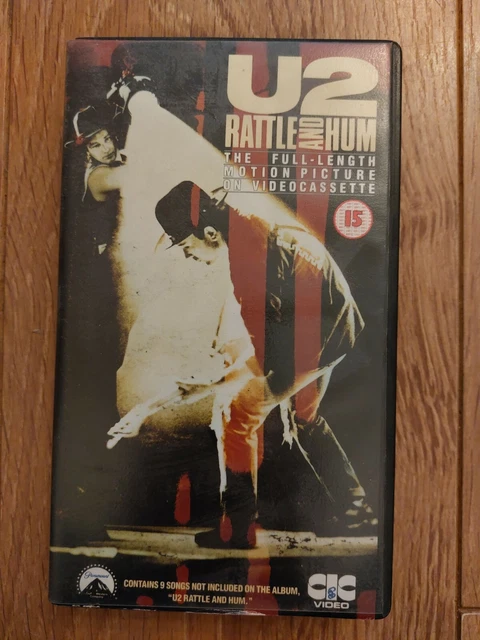 U2 * RATTLE And Hum * Vhs Video Excellent 1990 £4.99 - PicClick UK