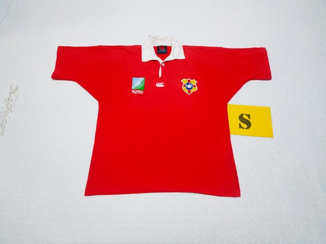 TONGA RUGBY UNION RWC 1995 Canterbury Of New Zealand Rugby Jersey Shirt ...