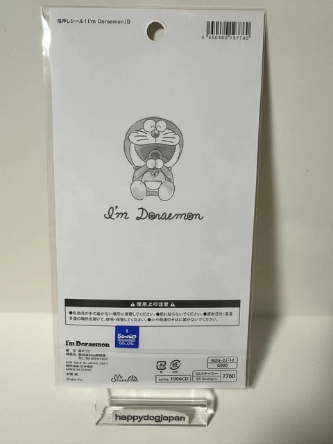 ADESIVO DAISO FUJIKO Pro Some Doraemon Shining golden Cute Gift JAPAN ...