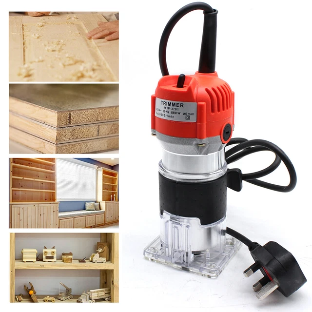 MINI HANDHELD PALM Router Trimmer Outdoor Laminate Electric Wood ...