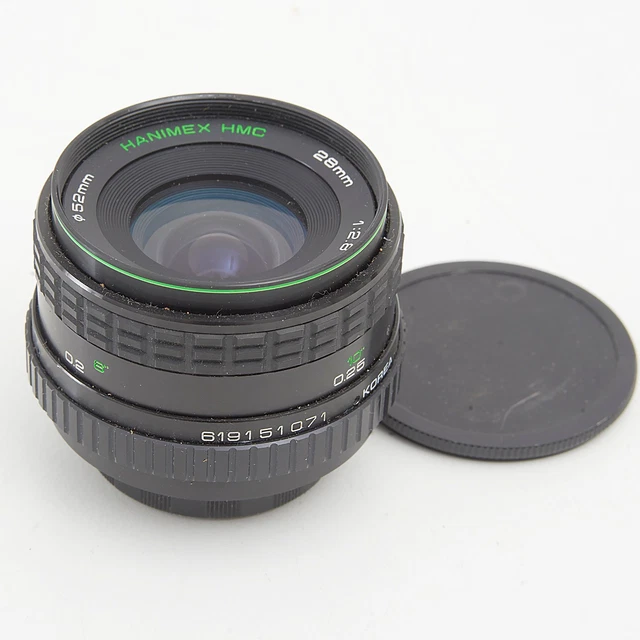 HANIMEX HMC 28MM f/2,8 WIDE ANGLE LENS - M42 MOUNT - UNTESTED PARTS ...