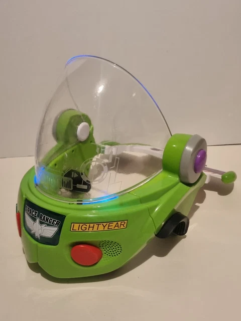 DISNEY TOY STORY Buzz Lightyear Space Ranger Jet Pack Helmet Lights ...