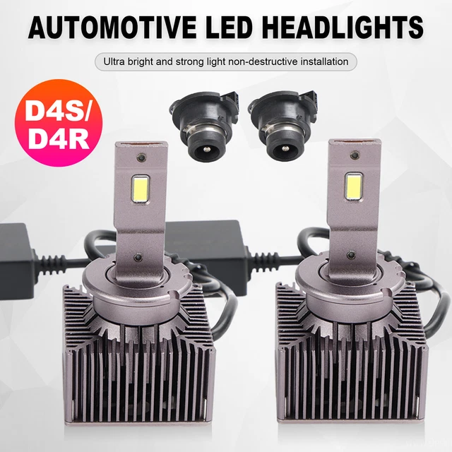 D4S D4R LED Headlight Bulbs Kit 70W 6000K White HID Conversion Lamp Pair EUR 47,99 - PicClick FR